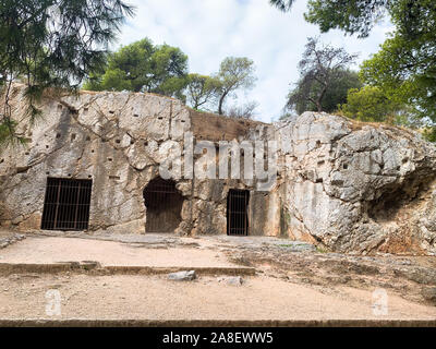 Ancient Prison of Greece in it Socrates spent the last days of his life ...
