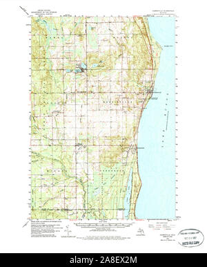 Harrisville, Michigan, map 1959, 1:62500, United States of America by ...