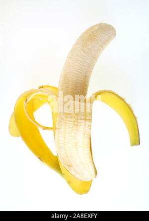 Banane, frucht, obst, lebensmittel, nahrung, ernährung, einzeln, gelb ...