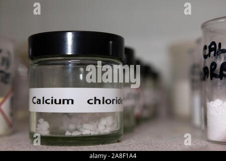 Container of calcium chloride Stock Photo - Alamy