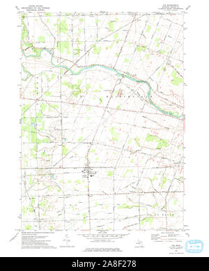 Ida, Michigan, map 1972, 1:24000, United States of America by Timeless ...