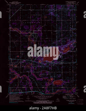 Klinger Lake, Michigan, map 1972, 1:24000, United States of America by ...