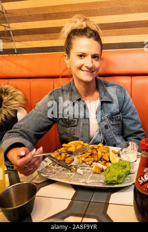 Harry Ramsden's food restaurant at Blackpool Stock Photo - Alamy