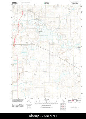 USGS TOPO Map Michigan MI Ozark NE 20111019 TM Stock Photo - Alamy