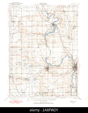 Niles, Michigan, map 1927, 1:62500, United States of America by ...