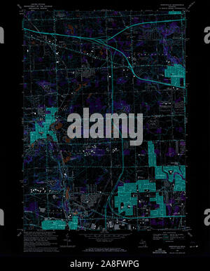 Northville, Michigan, map 1969, 1:24000, United States of America by ...