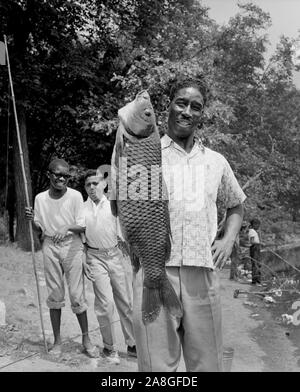 Man holds a carp Stock Photo - Alamy