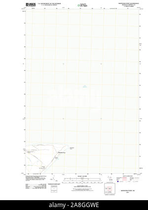 Whitefish Point Map Stock Photo - Alamy
