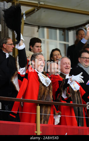 William Russell, the 692nd Lord Mayor of the City of London, during the ...