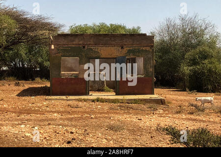 Lketingas former shop in the village of Barsaloi, Kenya Stock Photo - Alamy