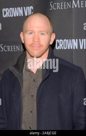 Actor Alex Morf attends the New York special screening of Crown Vic at ...