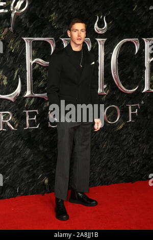 Harris Dickinson attends the Maleficent: Mistress of Evil European Film ...