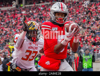 Maryland defensive back Deonte Banks (3) reacts during the first half ...