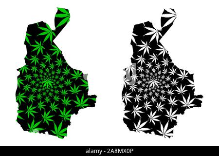 Map of Zahedan, Sistan and Baluchestan Province, Iran Stock Vector ...