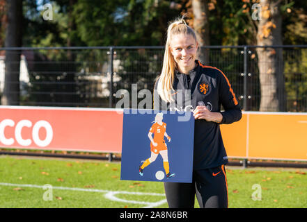 ZEIST, 10-11-2019, Utrecht, goal, kika, van, es, soccer, football ...