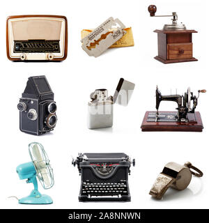 an original great vintage objects collection Stock Photo - Alamy