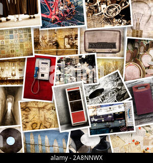 an original great vintage objects collection Stock Photo - Alamy