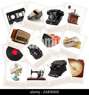 an original great vintage objects collection Stock Photo - Alamy
