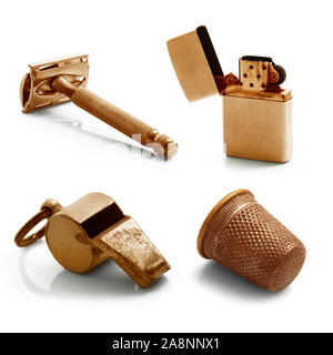 an original great vintage objects collection Stock Photo - Alamy