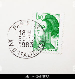 original old stamps and postal stamps Stock Photo - Alamy