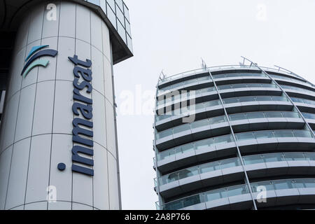 Inmarsat Office at Old Street Roundabout London Stock Photo - Alamy