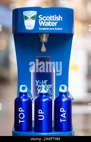 Pictured Scottish Water's newest Top up Tap installed in Stirling ...