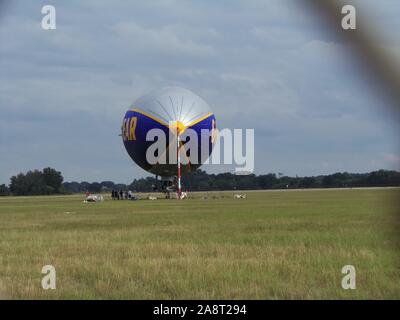 This photograph of a Goodyear Blimp Was taken at the Winter Haven ...