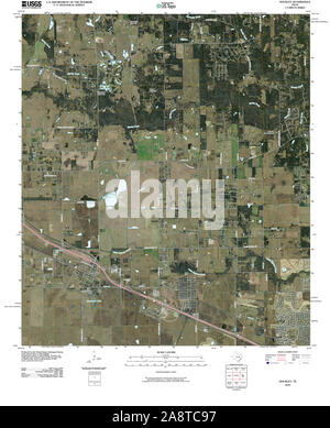 Map of Hockley in Texas Stock Photo - Alamy