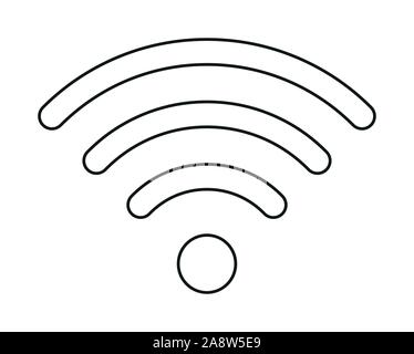 Wireless | Internet Connection | Signal Icon Stock Vector Image & Art ...