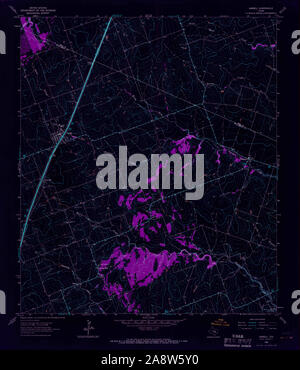 Jarrell, Texas, map 1964, 1:24000, United States of America by Timeless ...