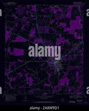 Jourdanton, Texas, map 1968, 1:24000, United States of America by ...