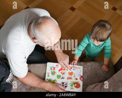 grandpa grandfather closeup Stock Photo - Alamy