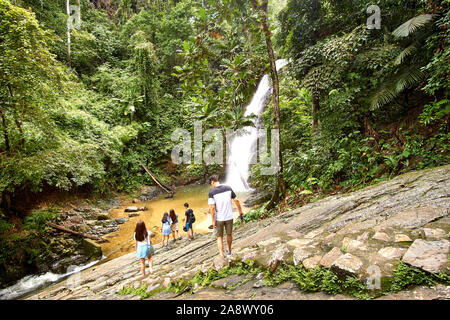Durian Perangin Waterfall, Langkawi Stock Photo: 36419041 - Alamy