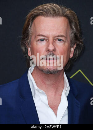David Spade arrives at the 2019 E! People's Choice Awards held at ...