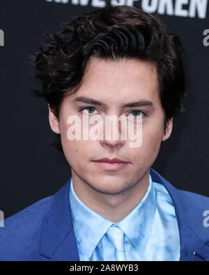 Cole Sprouse arrives at the Los Angeles premiere of "Five Feet Apart ...