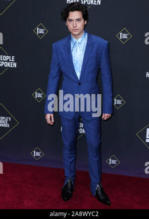 Cole Sprouse arrives at the Los Angeles premiere of "Five Feet Apart ...