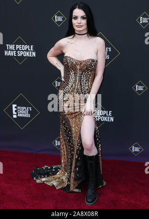 Wrester Paige - Saraya-Jade Bevis arrives at the 2019 E! People's ...