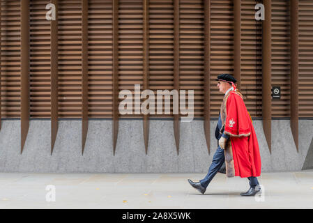 Man in livery at Lord Mayor's Show City of London London England United ...