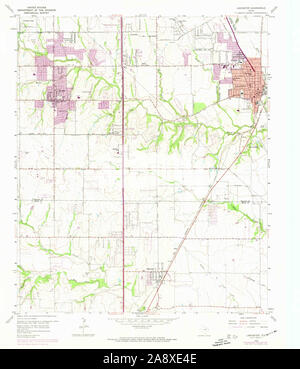 Lancaster, Texas, map 1959, 1:24000, United States of America by ...