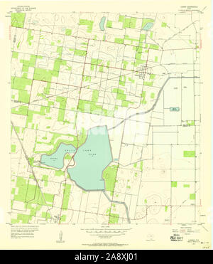 Lasara, Texas, map 1957, 1:24000, United States of America by Timeless ...