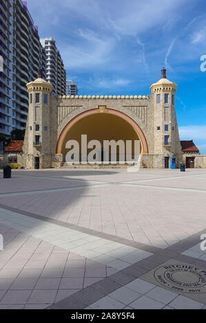 The Daytona Beach Bandshell Amphitheatre Built In 1936 Using Coquina ...