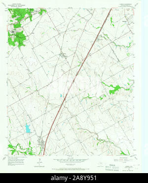 Lorena, Texas, map 1957, 1:24000, United States of America by Timeless ...