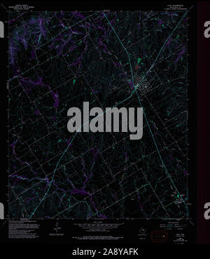 Lott, Texas, map 1963, 1:24000, United States of America by Timeless ...