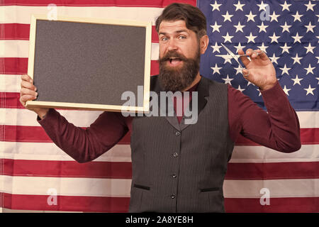 Becoming a master barber. Barber teaching barbering on american flag ...