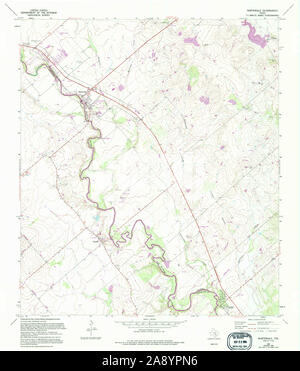 Martindale, Texas, map 1964, 1:24000, United States of America by ...