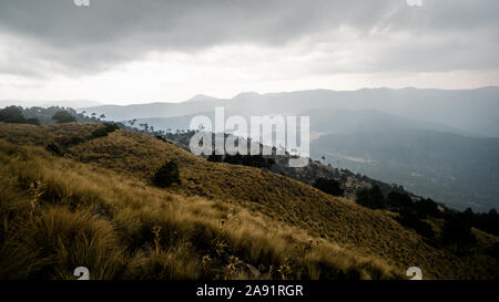 View down from Ajusco mountain in Mexico Stock Photo - Alamy