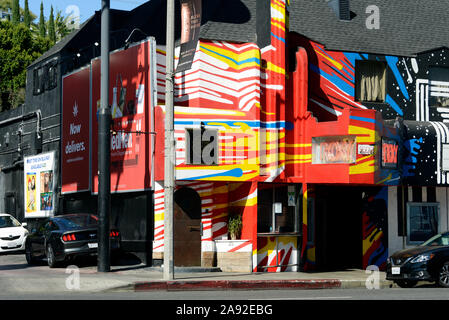 The Roxy Theatre, Sunset Strip, West Hollywood, California, USA Stock ...