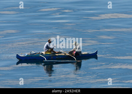 Outrigger Canoes in Papua New Guinea PNG Stock Photo - Alamy