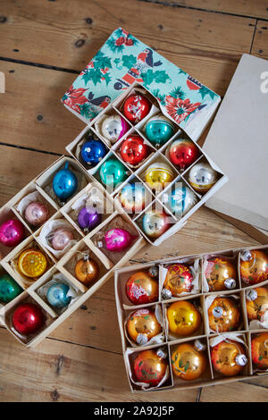 A Christmas tree high above London Stock Photo - Alamy