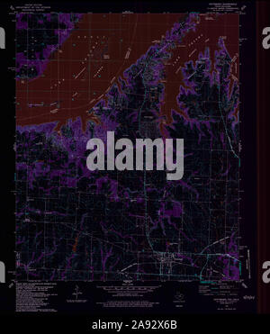 Pottsboro, Texas, map 1982, 1:24000, United States of America by ...